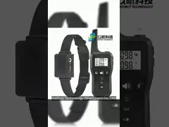 adjustable pet training products remote dog training collar with gps tracking