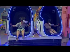 Аркады 9D VR кресло-яйцо, 9D машина виртуальной реальности для игровой зоны