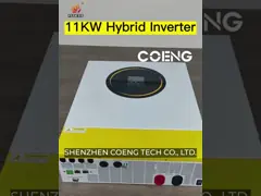 Hybrid Solar Inverter 8.5kw 11kw 48V Single Phase Pure Sine Wave Off Grid Solar Inverter MPPT with Lithium Battery Optimization Feature