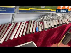 6-8mm thick aluminium door hinges chrome finish for 1000mm width glass door