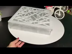 acrylic clear storage boxes customized design organiser box high transparency