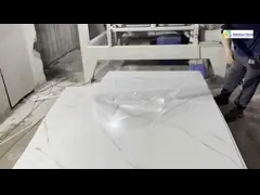 1220*2440 laminated 3d uv marble sheet 3mm thickness for wall decor