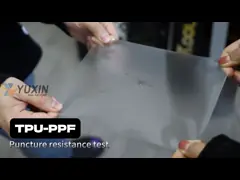 190 micron Film di protezione della vernice nera Matt Foggy Superficie Film TPU impermeabile