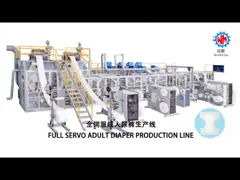 High-Performance Full Servo Adult Diaper Making Machine for Large-Scale Production Needs