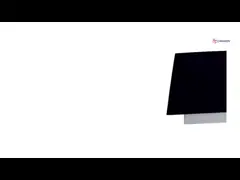 oem aluminium edging profile outdoor advertising 120meters extruded aluminum trim profiles