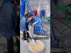 flour milling machinery grain corn crusher maize grinding milling machine animal feed mixer corn mil