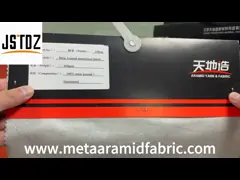 fire proof meta aramid aluminized fabrics thermal protection textiles