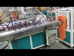 pvc suction hose extrusion line spiral reinforced hose production line pipe extrusion machine