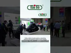 250mm excavator avt rubber track t250x72kx47 for niko hy 48 alt yanmar b12