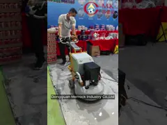 3頭部220V 4KWの太陽系が付いている具体的な床の粉砕機