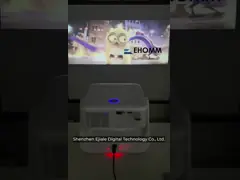 OEM D2 네이티브 FHD 1080P 프로젝터 공식 넷플릭스 실내광 플립 프로젝터