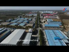 Clear span fabricated steel barn prefab metal hall