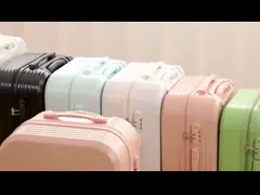 777 candy colored suitcase with swivel wheels, lightweight pink boarding case, pull rod, password tr