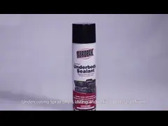 aeropak black car underbody sealant spray car undercoating spray