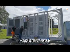40ft container energy storage system 500kwh 1mwh 2mwh customised capacity high voltage solar battery