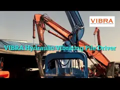high precision pile driver 2800rpm vibration frequency reliable performance