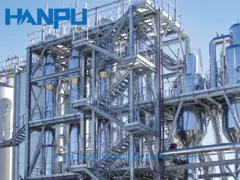 ss304 316l multiple effect evaporation system for dye wastewater ammonium sulfate