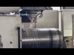 Vite e cilindro per estrusore di grado 2 per tonnellate di pacchetti di granulazione per estrusione