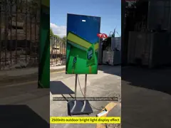 android lcd window display digital signage 55inch 5000nits 1920x1080