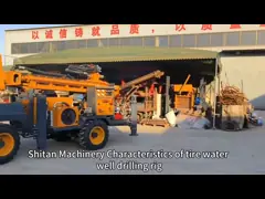 Spt Small Water Well Drilling Rigs Machine For 200m Water Well