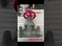 Valvola a saracinesca flangiata A216 WCB, stelo non ascendente con volantino