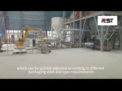 4 axis palletizing automation 380v 220v robotic case packer and palletizer