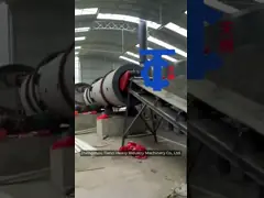 Large Capacity Compound Fertilizer Powder Granulation Machine Rotary Drum Granulator