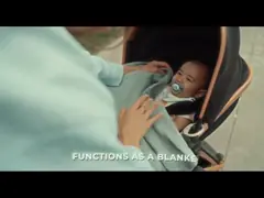 5-in-1 muslin nursing cover up for breastfeeding & baby car seat cover