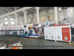 siemens control hdpe pipe extrusion line for smooth and consistent manufacturing