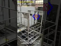 fully automatic ultrasonic cleaning equipment 2880w 28khz for metal parts