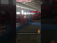 1250/1+3 skip cable laying up machine 1250 mm drum 15kw traction motor