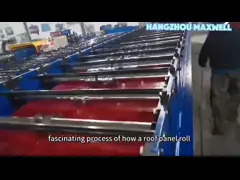 Máquina de fabricação de chapas de telhado de alta velocidade Máquina de formação de rolos de chapas de telhado de metal