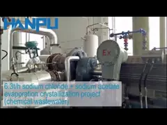 Industrial Mvr Evaporator Zero Liquid Discharge Sugar For Starch Syrup