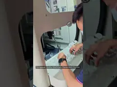 고효율 2 스테이션 CNC 붓기 기계 정형 둥근 뚜?? 의 특수 평면 및 측면 처리