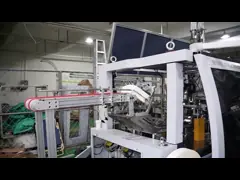 4-16oz Disposable Fully Automatic Paper Cup Making Machine High Speed For Ice Cream Bowl Tea Coffee