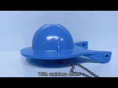 modern design toilet tank cover with water stop plug and flushing tank components