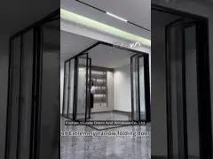 facades aluminum doors aluminium bifold patio folding glass doors outswing energy efficient bifold d