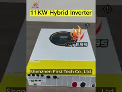 8.5KVA 11KVA Hybrid Solar Inverter Single Phase Pure Sine Wave 48V 8.5kw 11kw Off Grid MPPT Solar Inverter Battery Free Operation