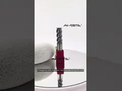 Ferramenta de fresagem de ranhuras U de 12 mm Fin de moinho Alta precisão para tolerâncias de montagem apertadas