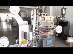 Machine d'emballage automatique de sachets de sachets de thé de 1 à 10 g avec sac intérieur et extérieur