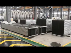 ss304 laser welded dimpled plate heat exchanger 2.5x2.5m for vacuum salt project