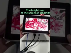 high brightness embedded lcd display touch screen monitor vesa mount ip65