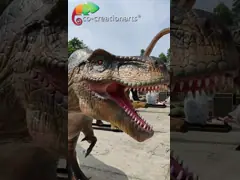 5m t rex jurassic park animatronic theme park dinosaurs corresponding sound