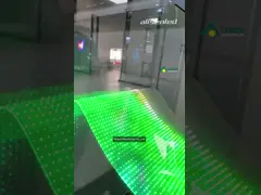 full color 2.5mm ultra thin transparent led screen for presentation