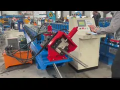 수직 시스템 브래킷 C 채널 제작 롤 성형기 맞춤형