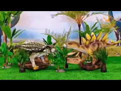 Robotic Aretificial Ankylosaur Dinosaur Models for Jurassic Park and Educational Events