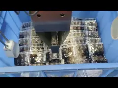 Seasoning bag stacking machine is used for automated packaging equipment in the food processing industry