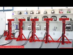 hydraulic three stage piston jacks for grain silo and enamel storage tank construction