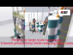 30t 50t 60t 80t 100t 120t dry mortar production machine efficient mixing