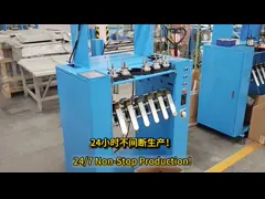 Автоматическая высокоскоростная игольная машина HF-P1001, 6-28 игл опционально, для ушных петель/резинок масок, 15000 м/день